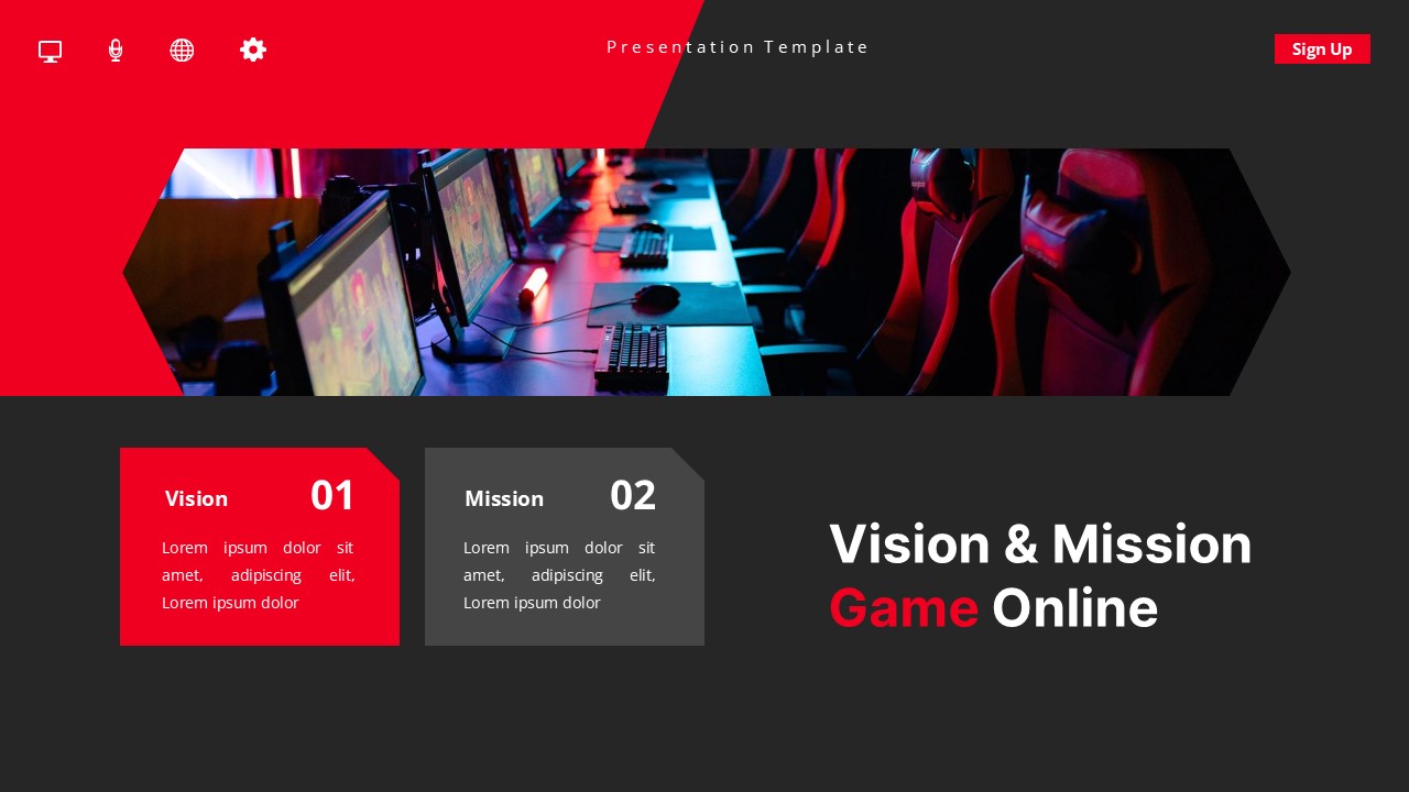Game Online - Game Powerpoint Templates, Presentation Templates ...