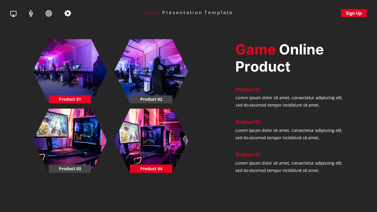Game Online - Game Powerpoint Templates, Presentation Templates ...
