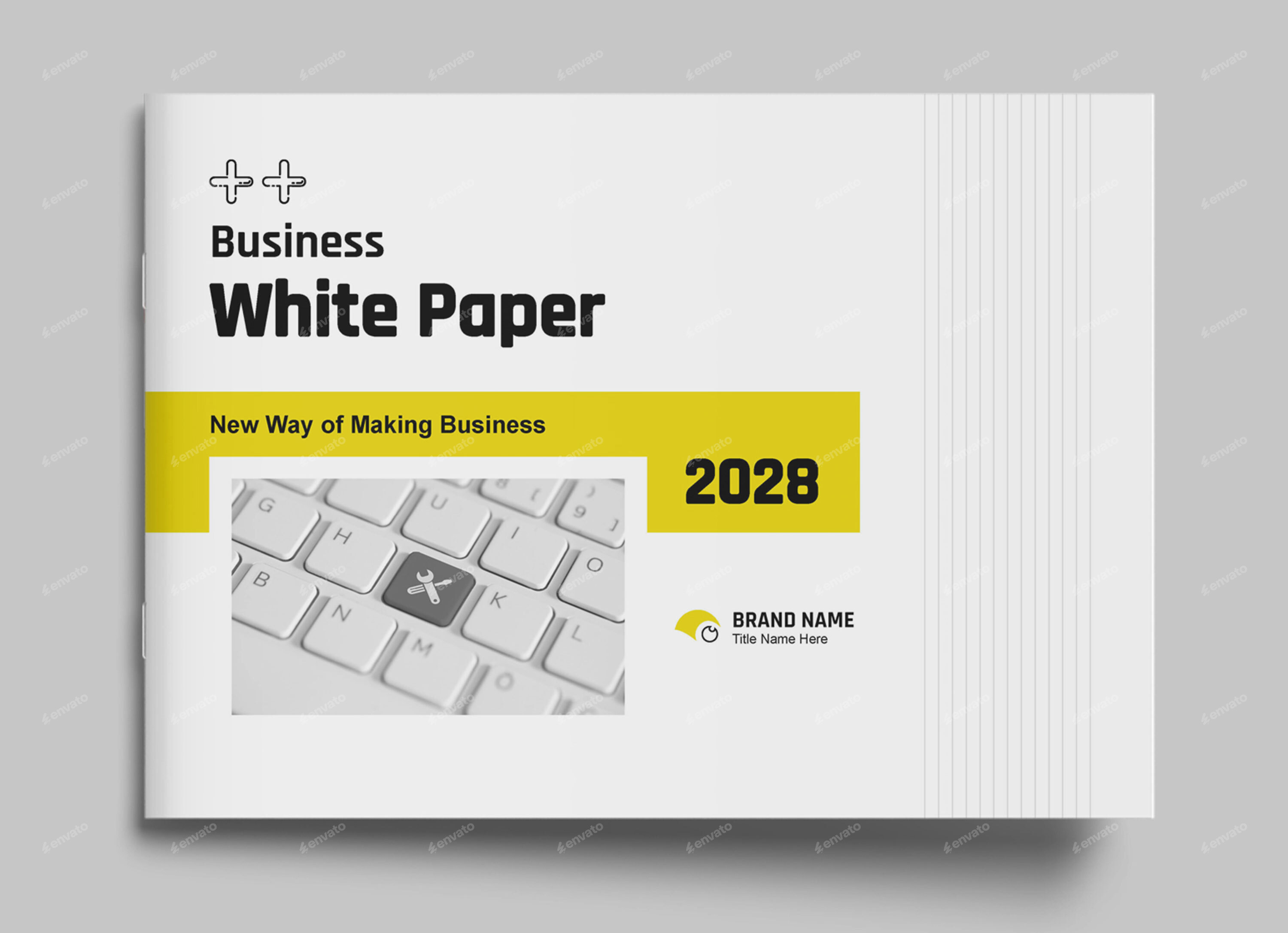 White Paper Design Template, Print Templates | GraphicRiver