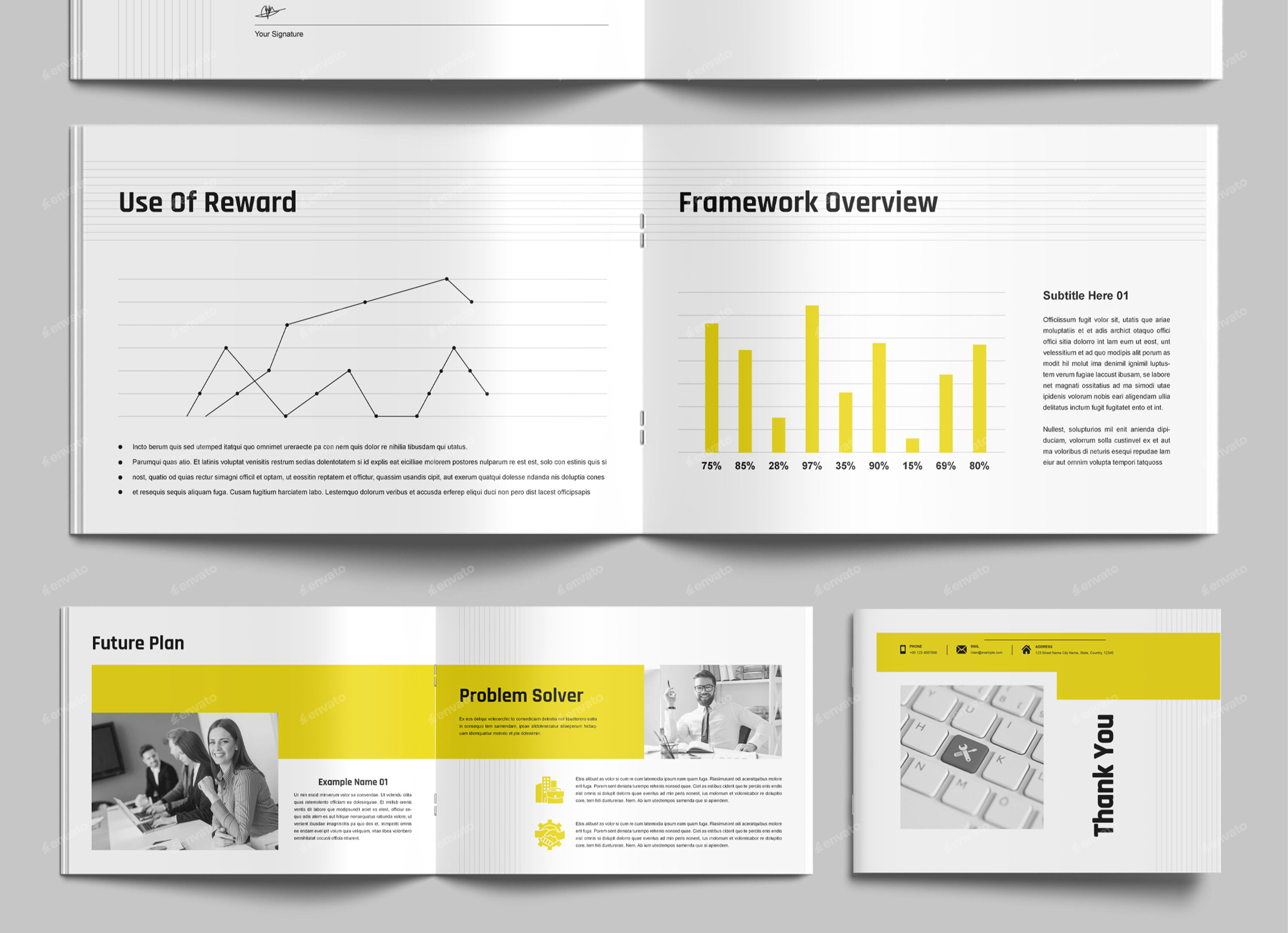 White Paper Design Template, Print Templates | GraphicRiver