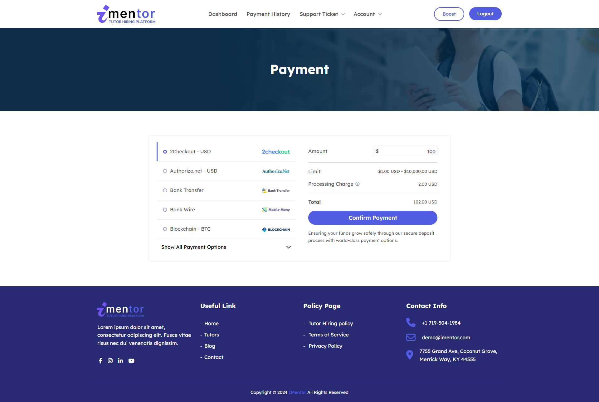 iMentor - Tutor Hiring Platform by ViserLab | CodeCanyon