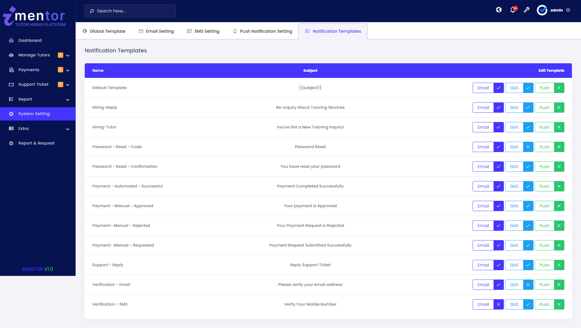 iMentor - Tutor Hiring Platform by ViserLab | CodeCanyon