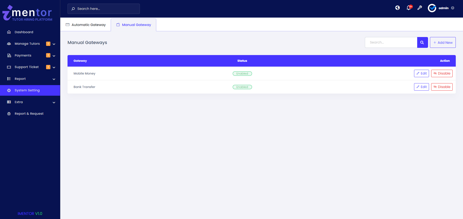 iMentor - Tutor Hiring Platform by ViserLab | CodeCanyon