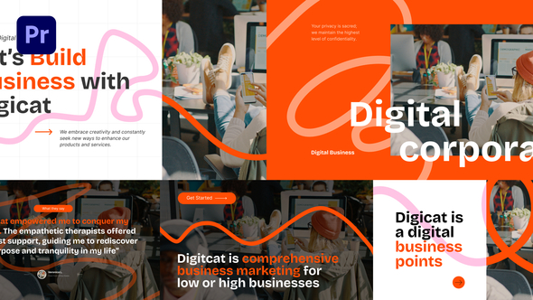 Digital Corporate Premiere Pro, Premiere Pro Templates | VideoHive