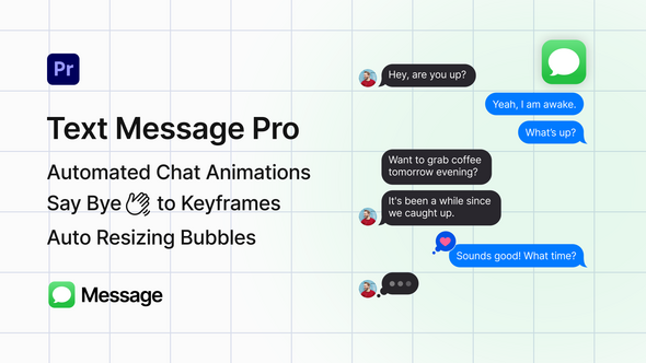 Text Message Pro, Premiere Pro Templates | VideoHive