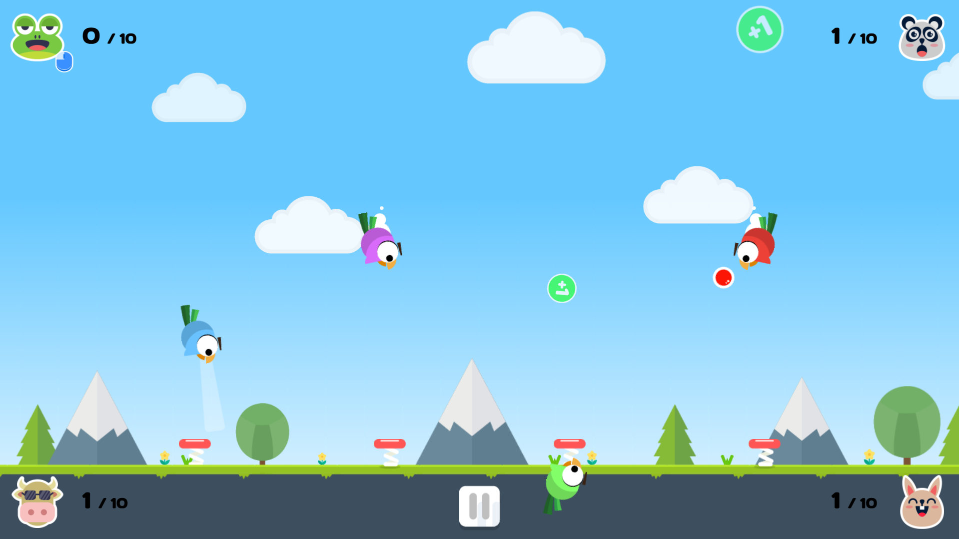 Bird Star 1 4 Player Mode 3 Modes 3 Games Construct 3 C3p By Thisismerson