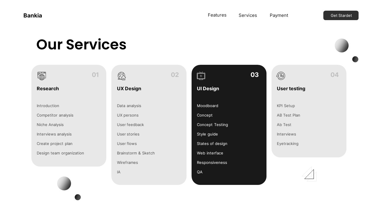 Bankia - Mobile App & SAAS Powerpoint Template, Presentation Templates