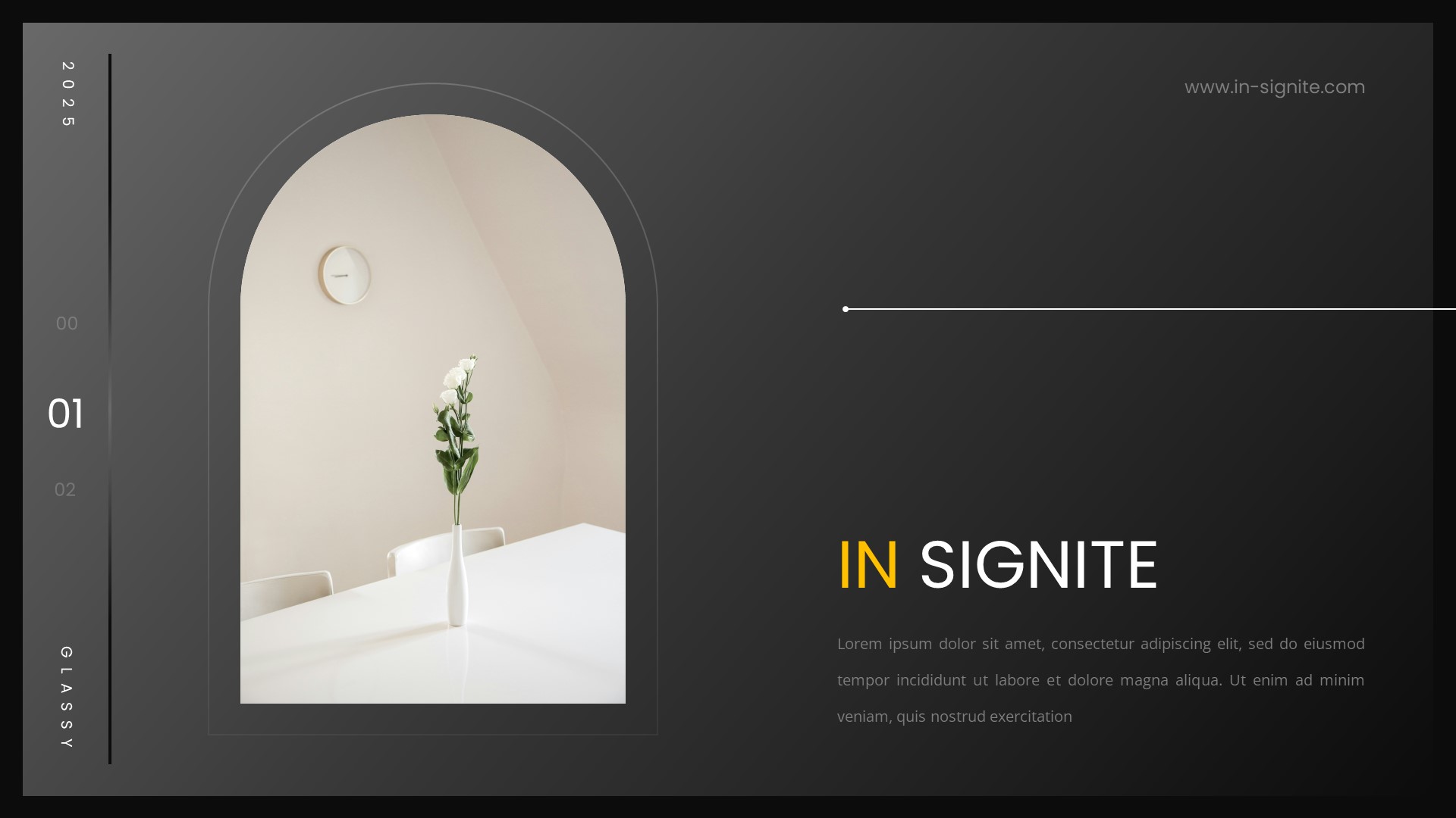 In Signite – Minimalist Business Keynote Template, Presentation Templates