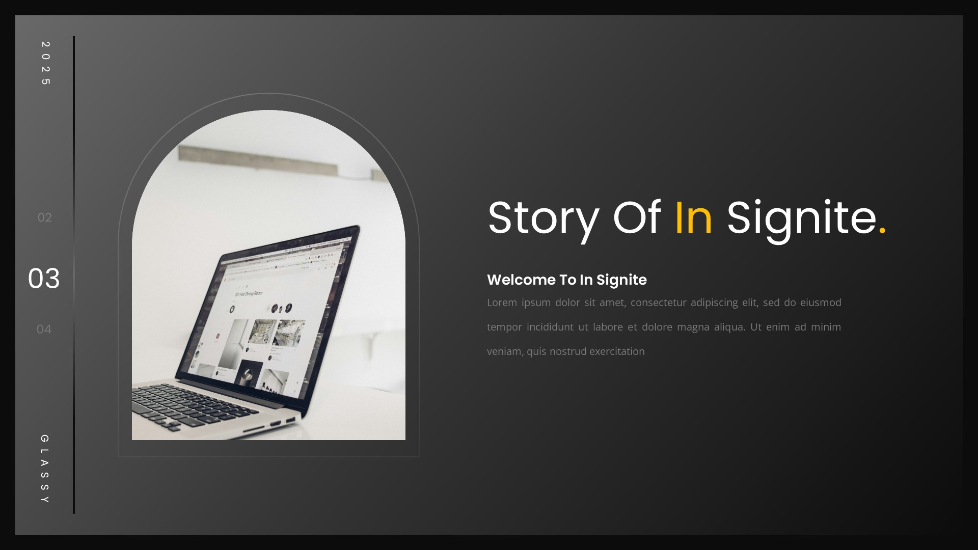 In Signite – Minimalist Business Keynote Template, Presentation Templates