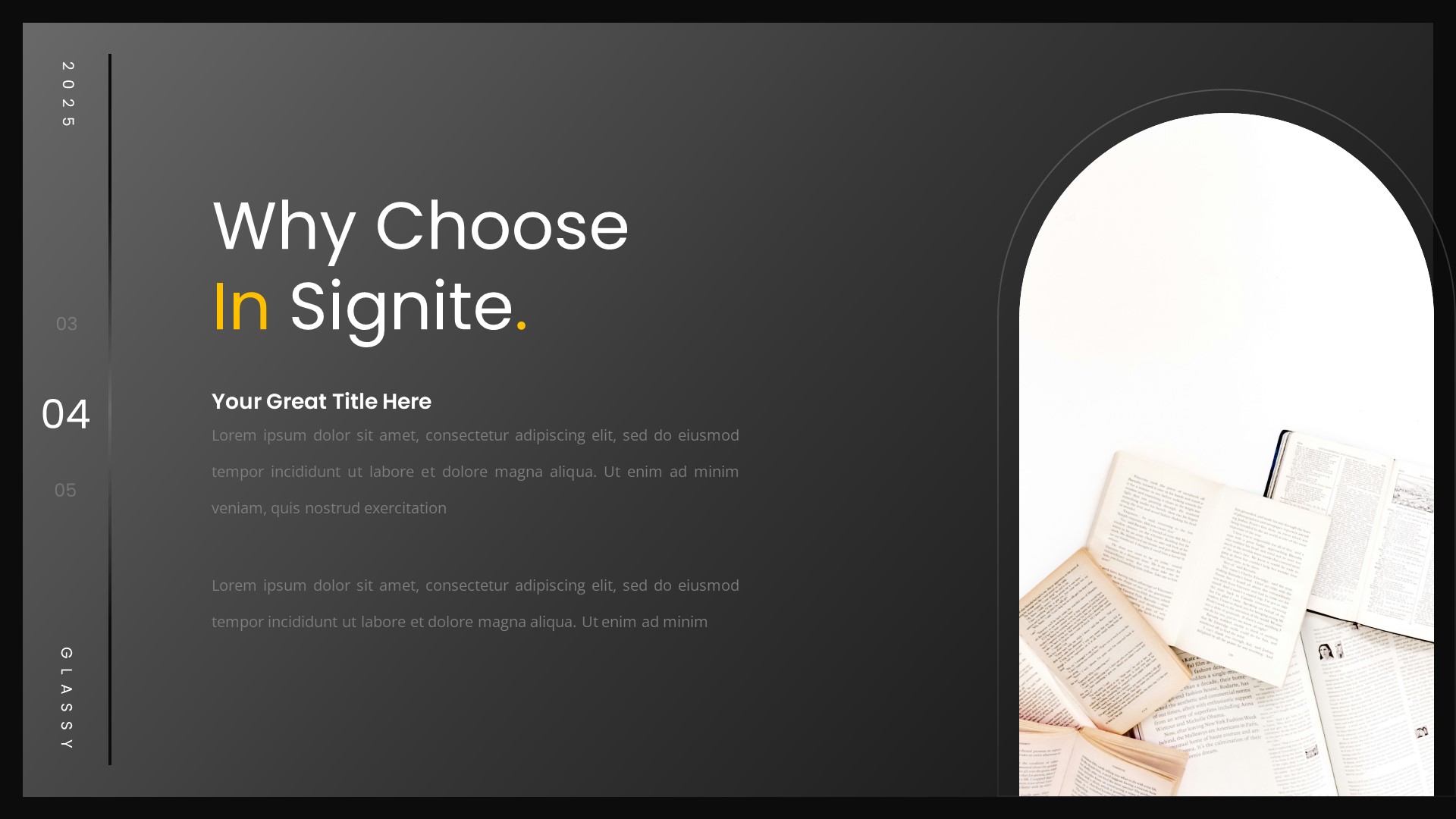 In Signite – Minimalist Business Keynote Template, Presentation Templates