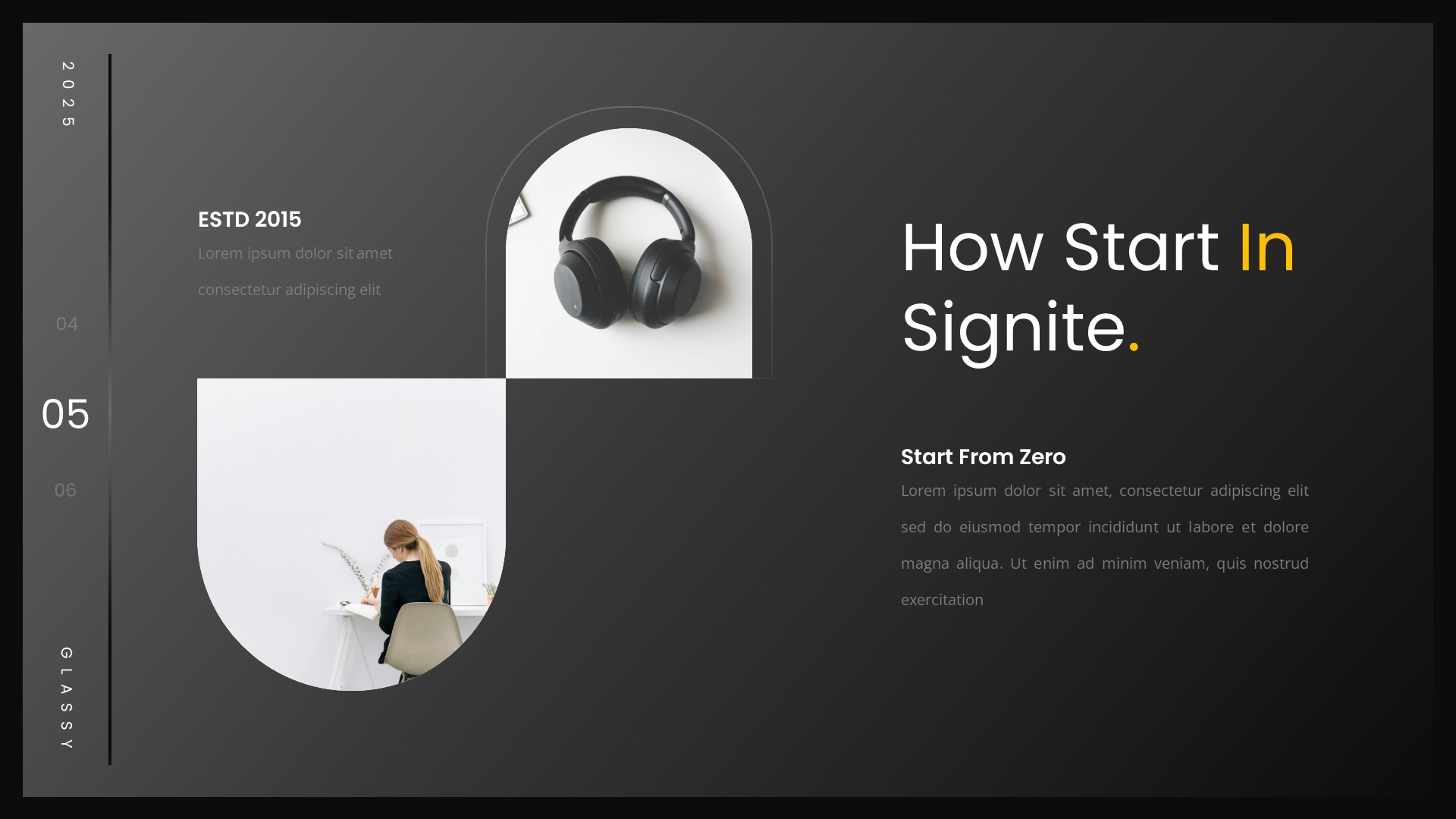 In Signite – Minimalist Business Keynote Template, Presentation Templates