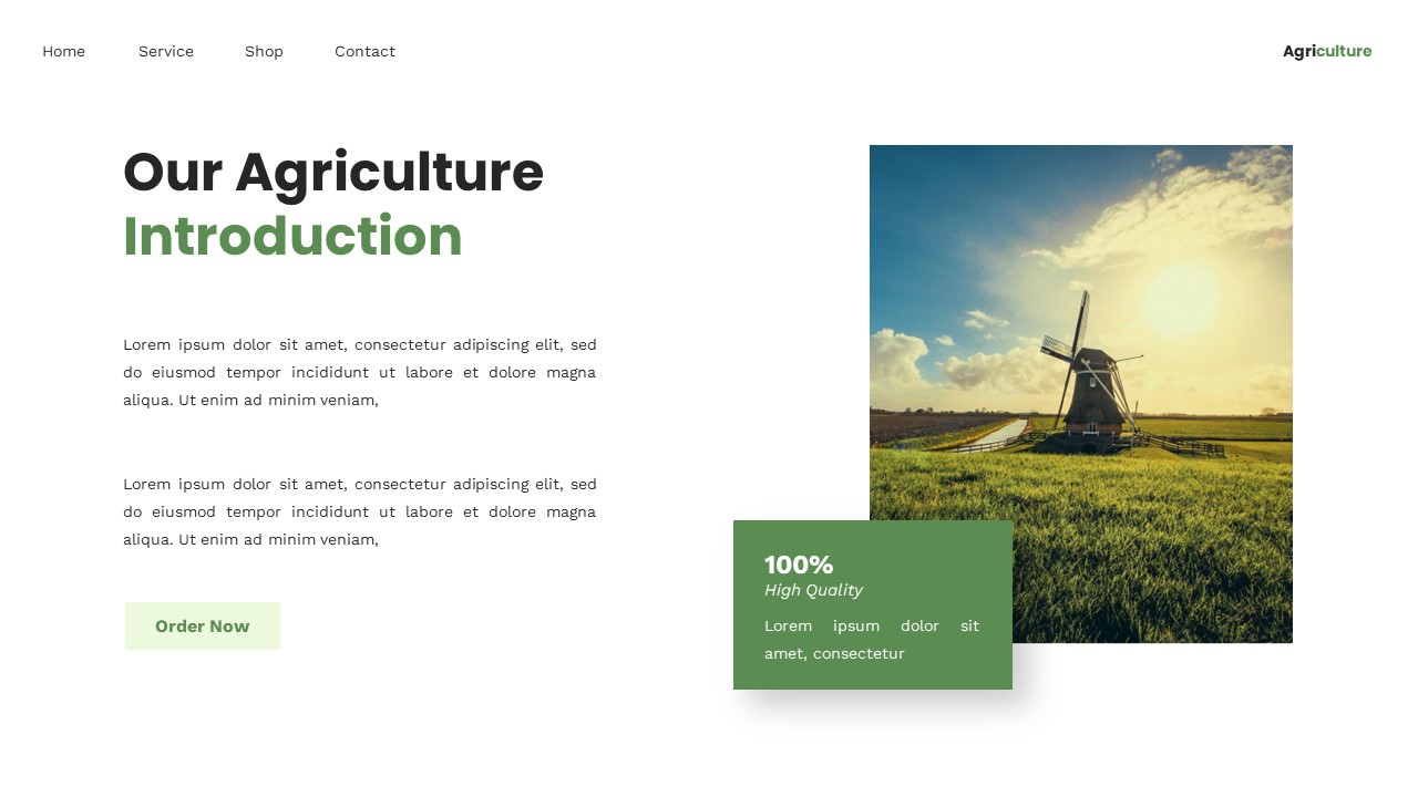 Agriculture - Farm Powerpoint Templates, Presentation Templates ...