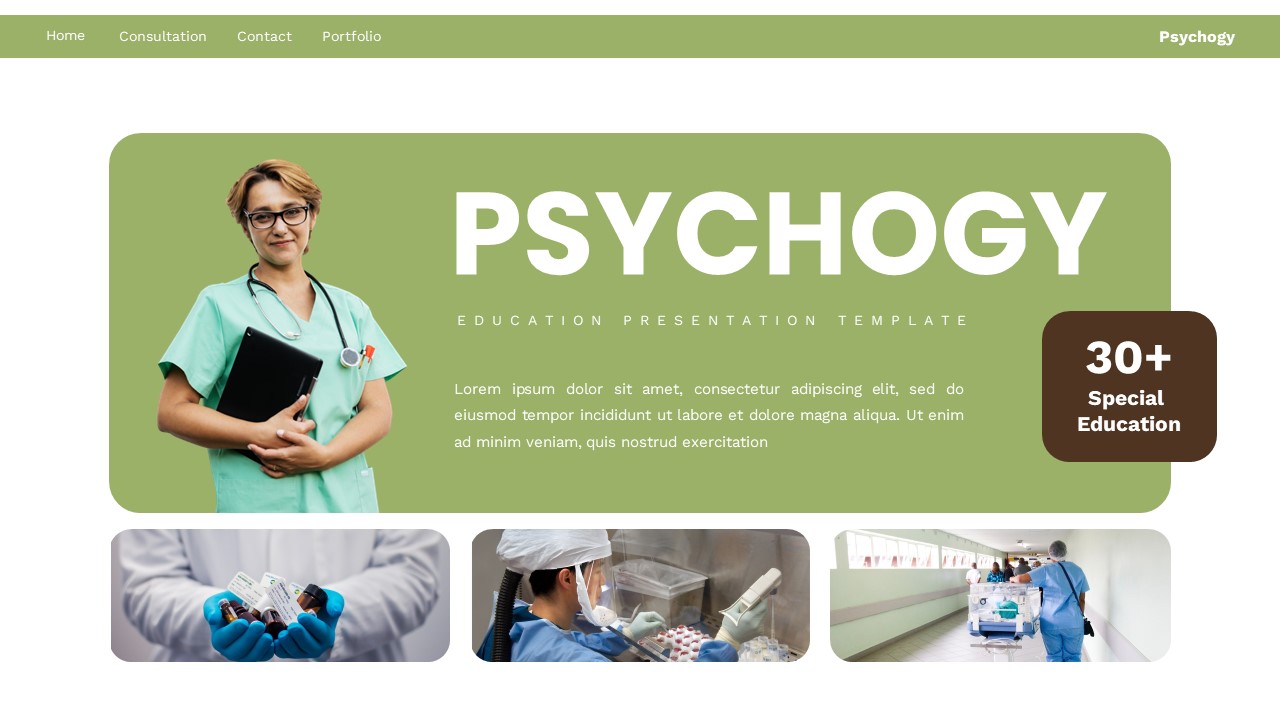 Psychogy - Education Keynote Templates, Presentation Templates ...