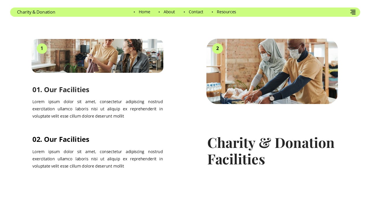 Charity & Donation - Charity Powerpoint Templates, Presentation Templates