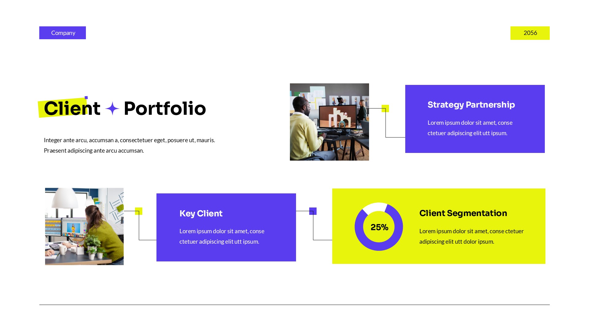 Blue Green Modern Creative Agency Powerpoint Presentation, Presentation ...