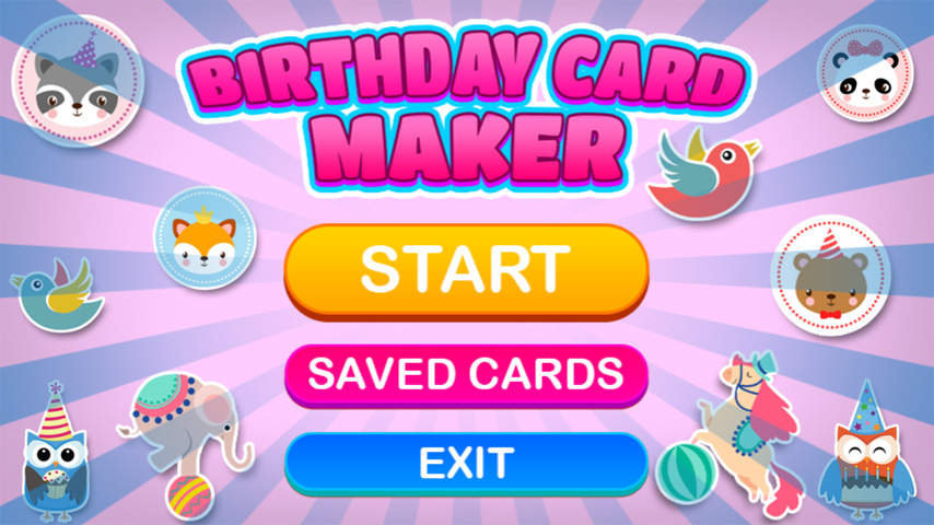 Birthday Card Maker App ( HTML5 ) Perfect App by CGFX-Studio | CodeCanyon