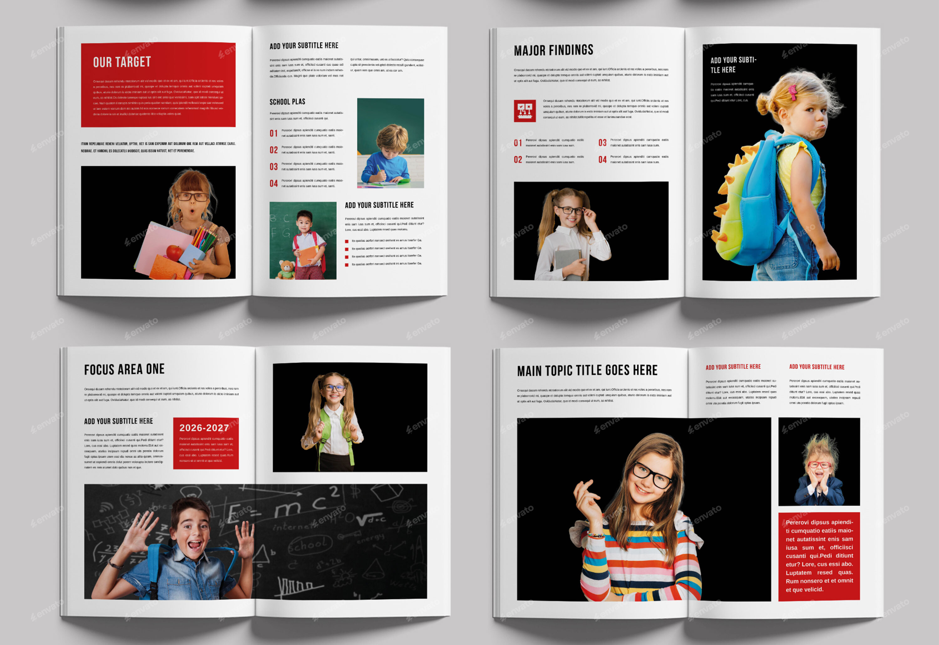 Education Brochure Template Layout, Print Templates | GraphicRiver