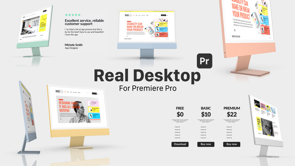 Real Desktop for Premiere Pro, Premiere Pro Templates | VideoHive