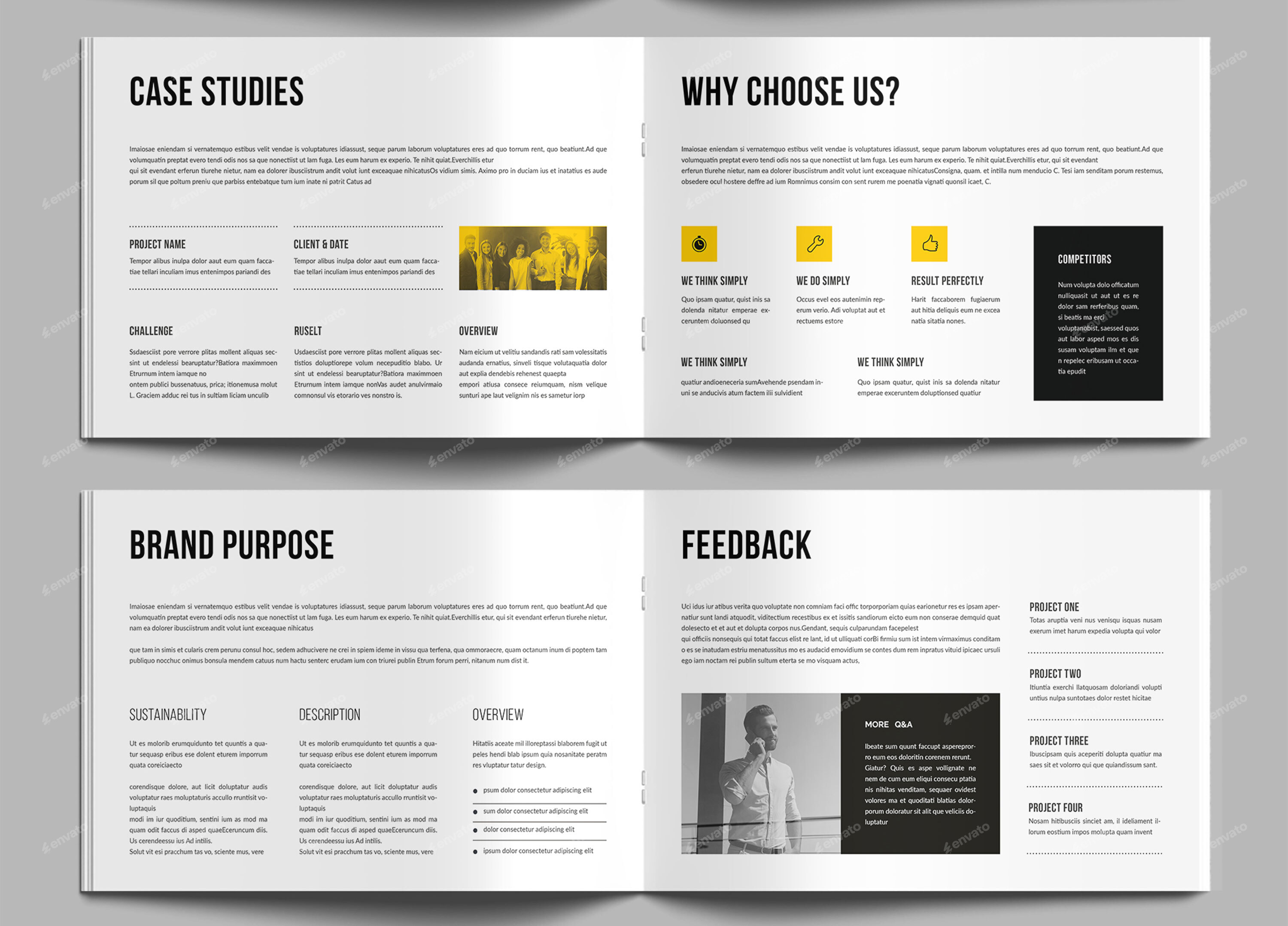 Brand Strategy Brochure Design, Print Templates | GraphicRiver