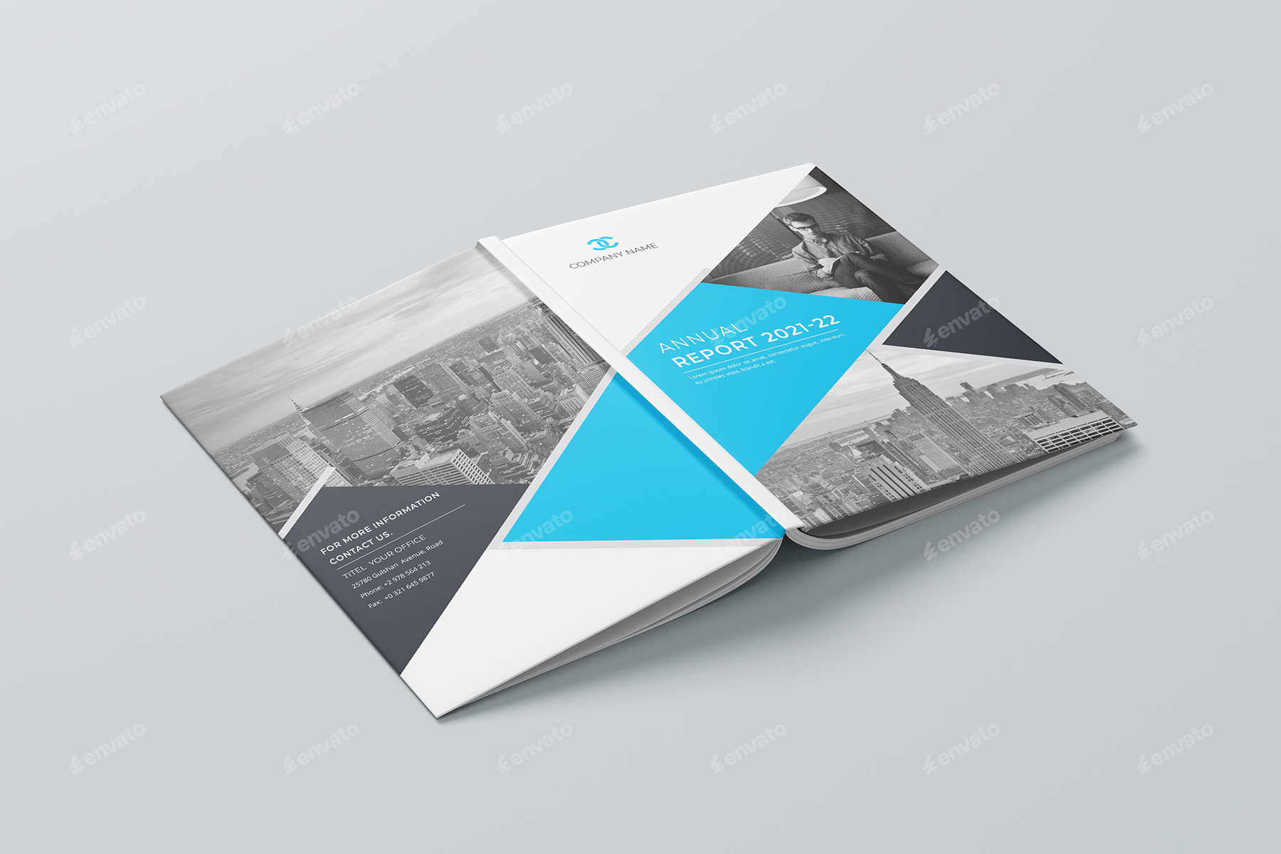 Annual Report, Print Templates | GraphicRiver