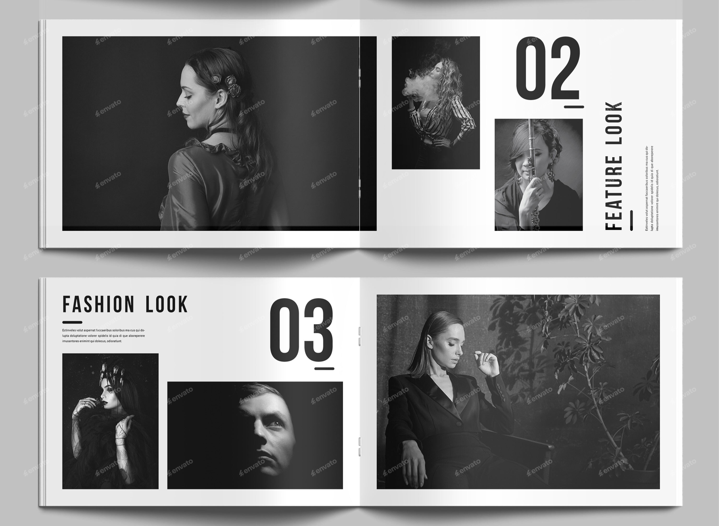 Fashion Look Book Design, Print Templates | GraphicRiver