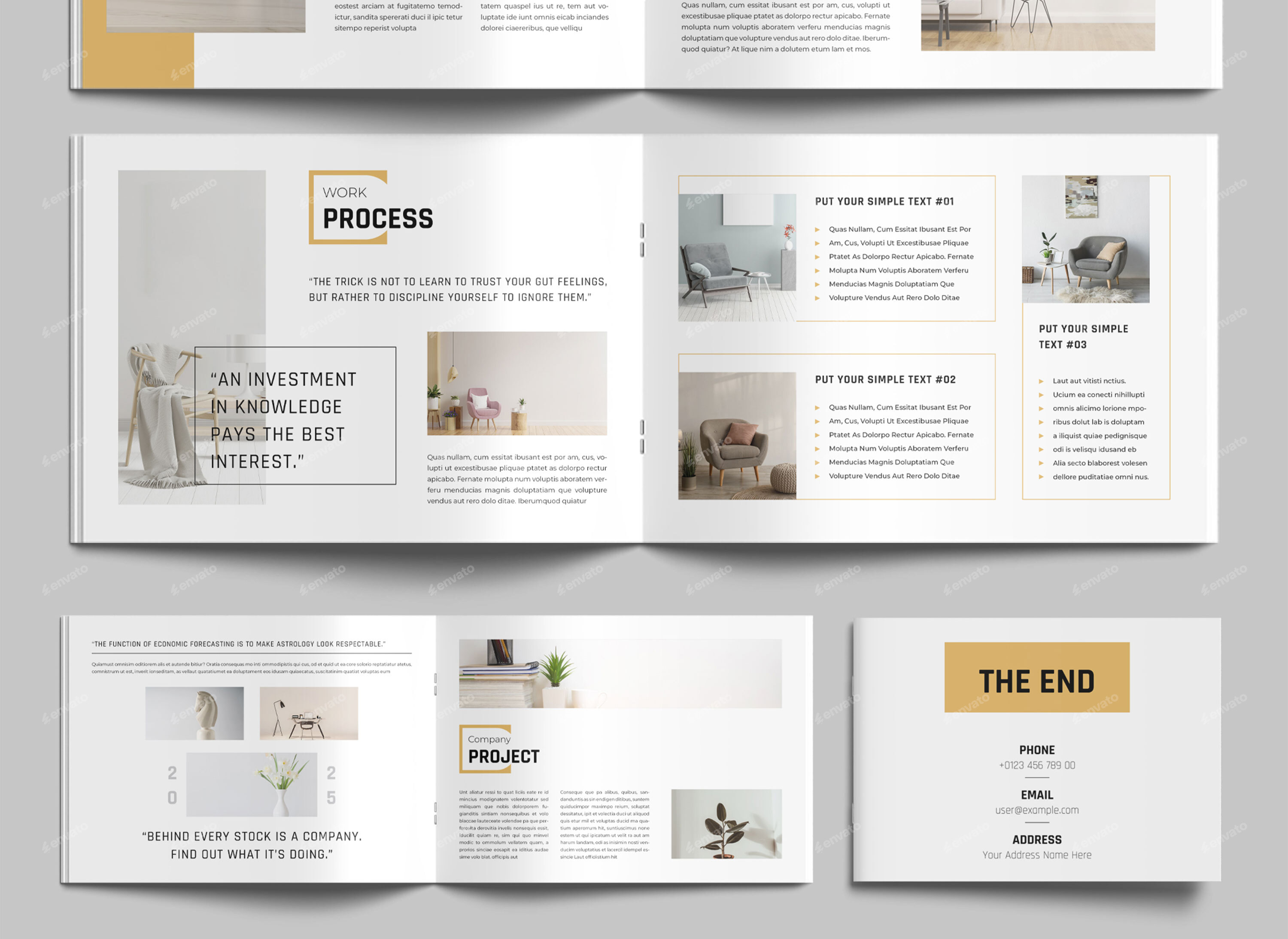 Portfolio Layout Template, Print Templates | GraphicRiver