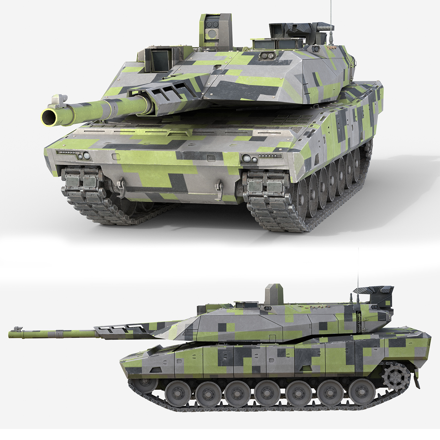 Panther KF51 Main Battle Tank by TurboCG | 3DOcean
