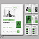 Conference Agenda Schedule Guide Template, Print Templates | GraphicRiver