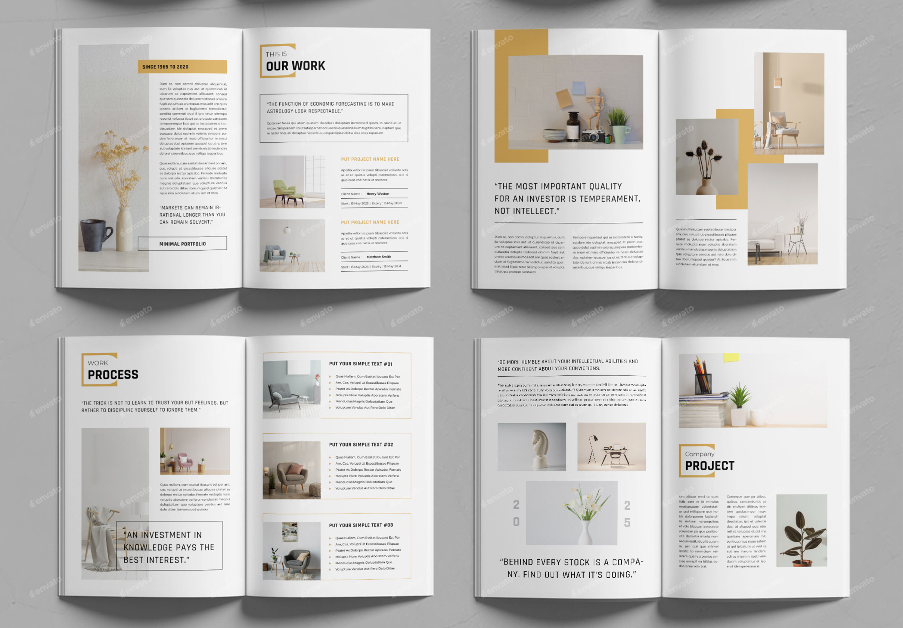 Portfolio Template, Print Templates | GraphicRiver