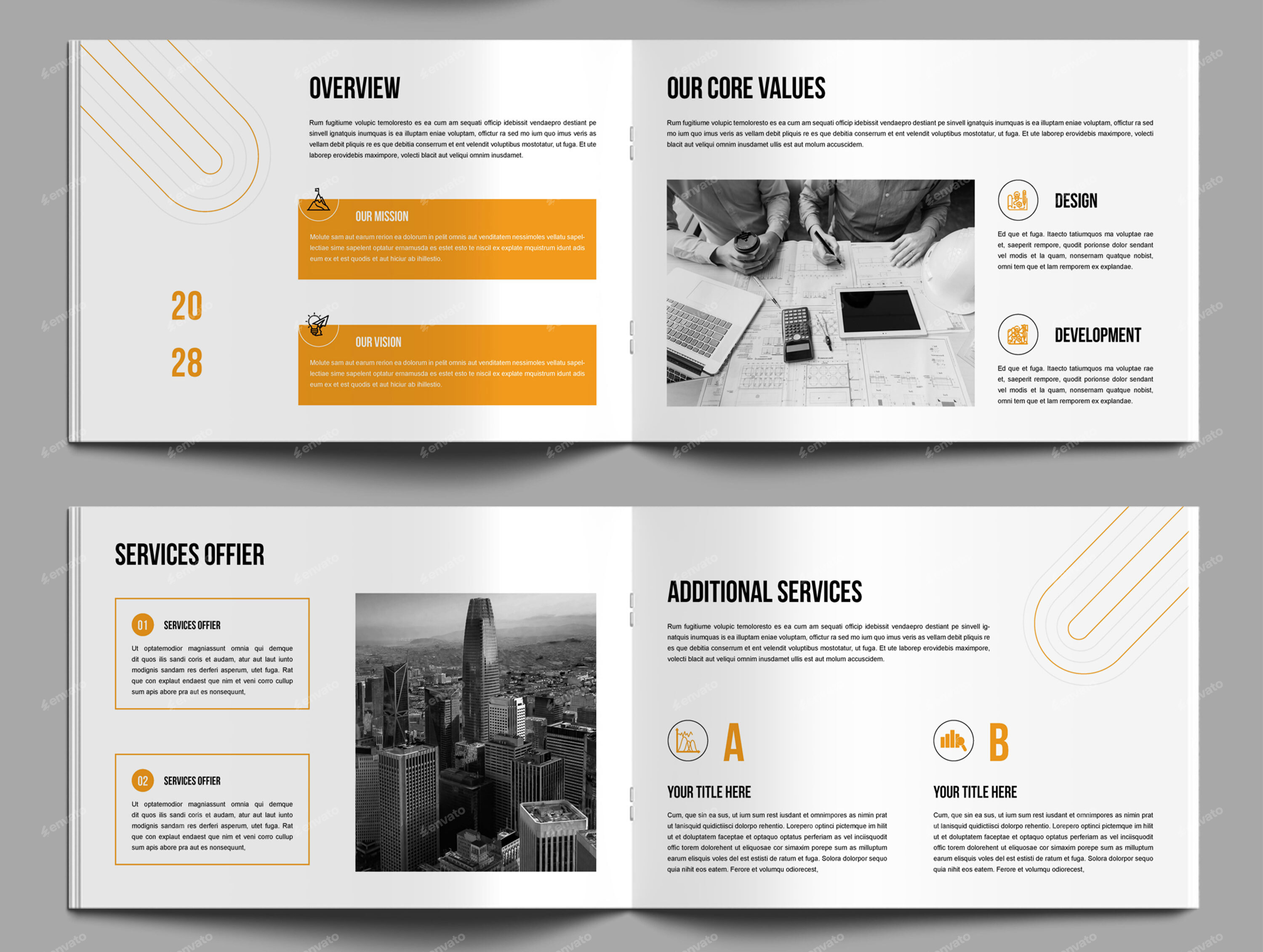 Business Brochure Design Layout, Print Templates | GraphicRiver
