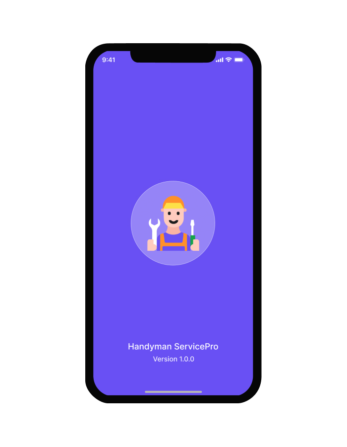 Handyman Service Customer Flutter App UI Kit by Acnoo | CodeCanyon