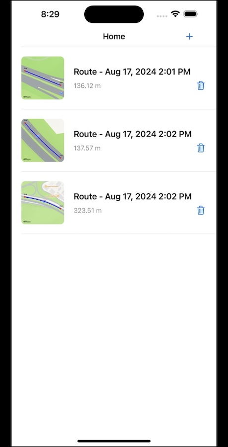 Route Tracker App by knobapps | CodeCanyon