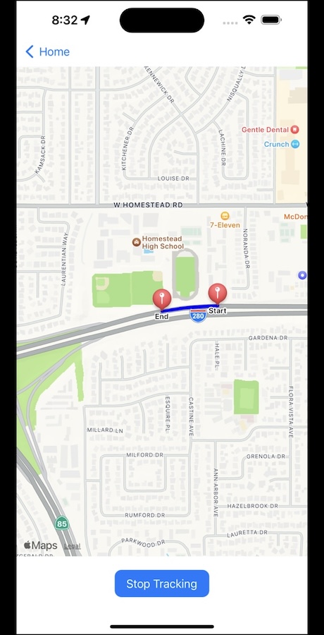 Route Tracker App by knobapps | CodeCanyon