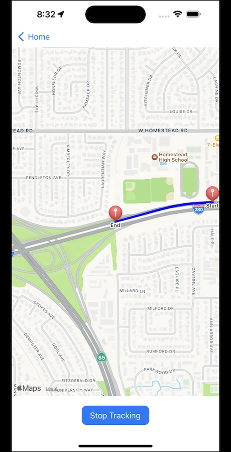 Route Tracker App by knobapps | CodeCanyon
