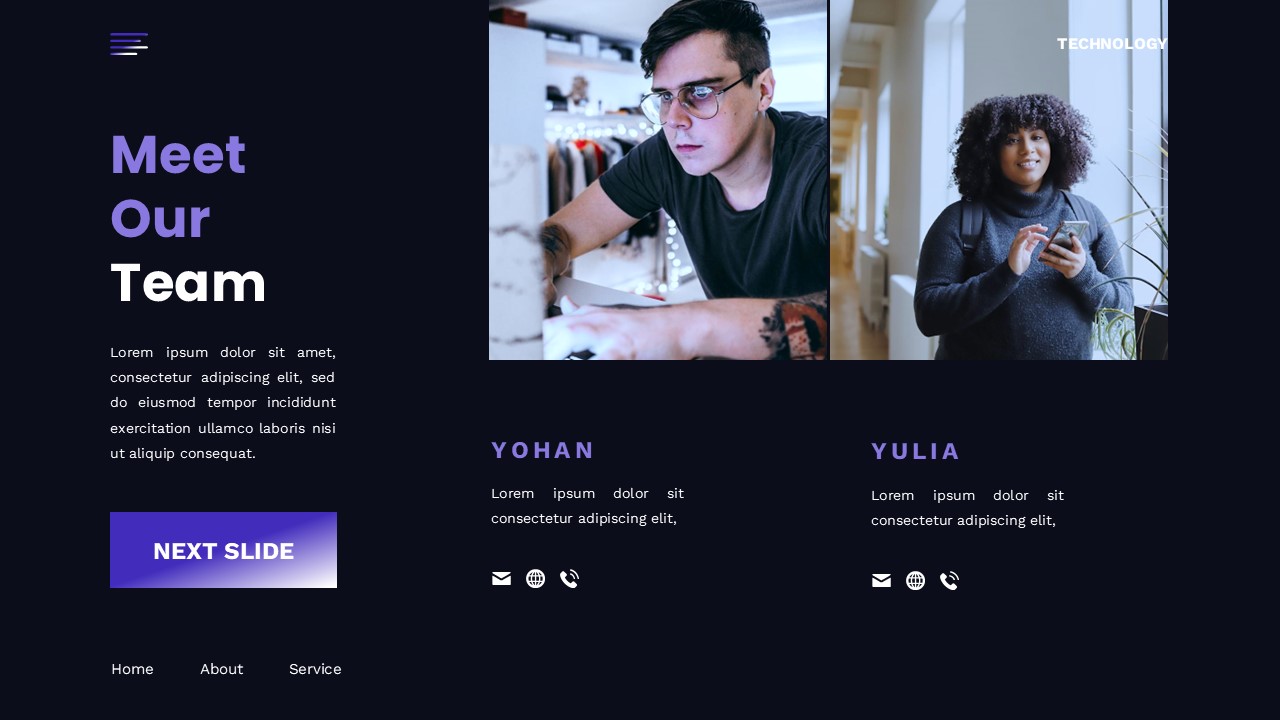 Technology - Tech Google Slide Templates, Presentation Templates ...