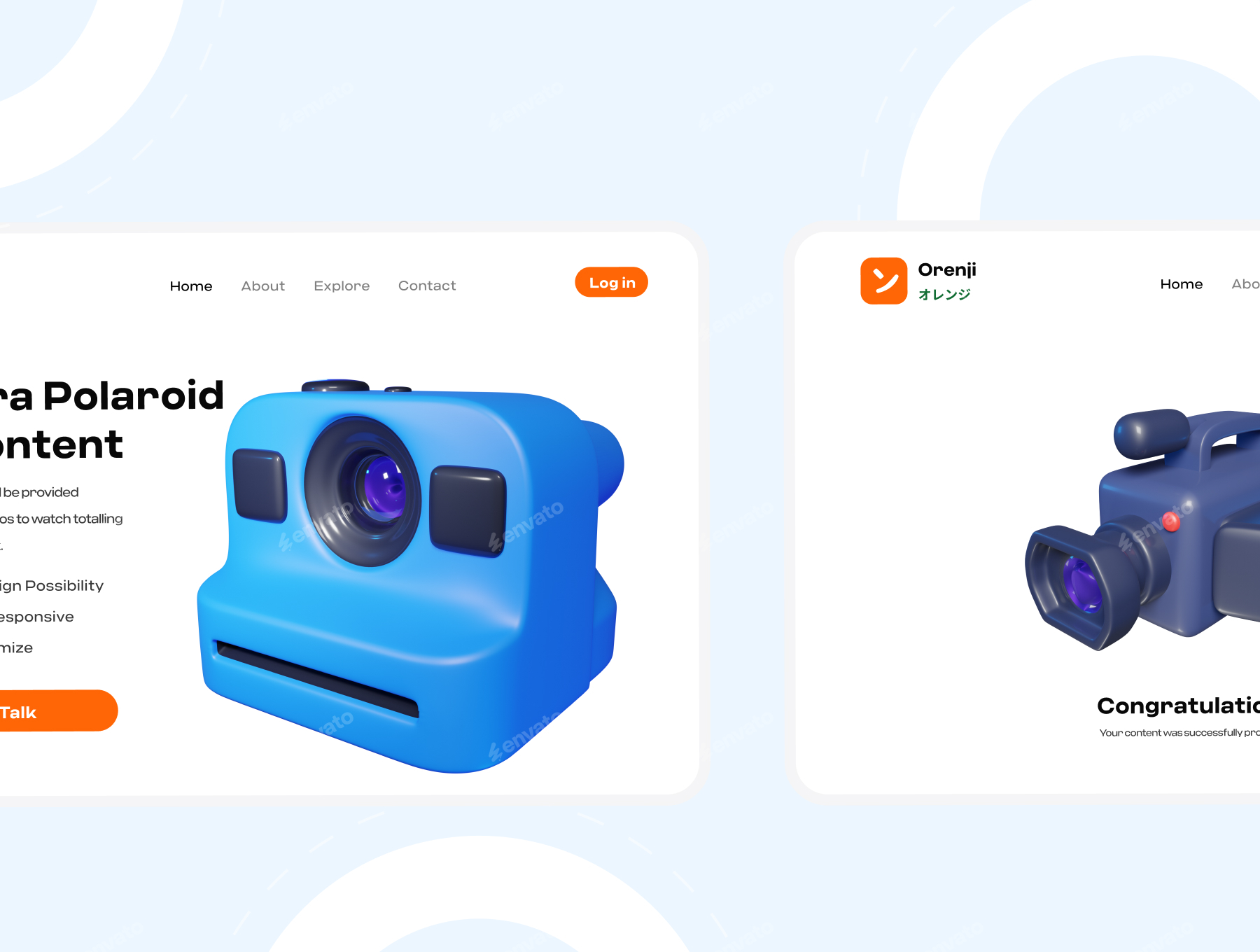 Content Creator 3D Icon Pack, Graphics | GraphicRiver