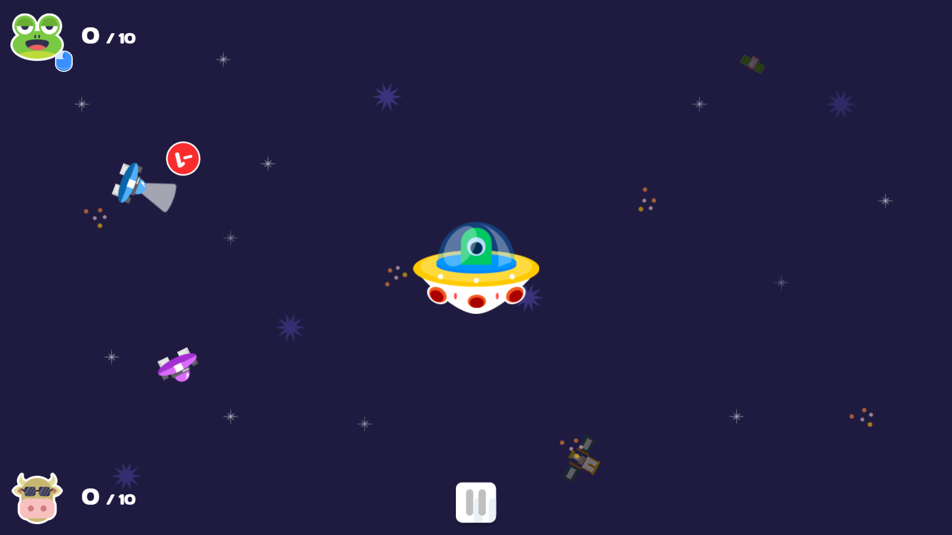 Space Ship 1 4 Player Mode 3 Modes 3 Games Construct 3 C3p By Thisismerson