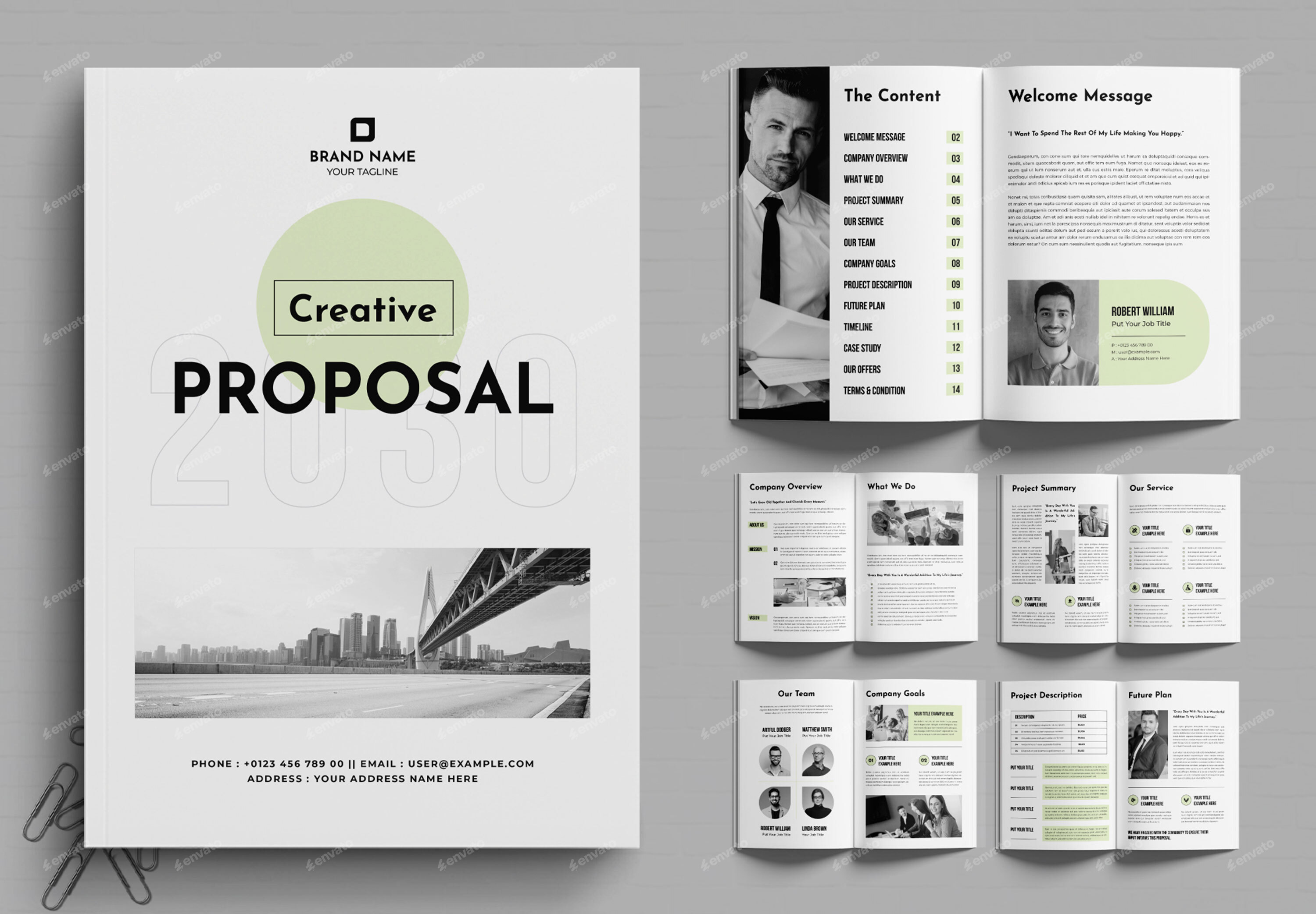 Creative Proposal Template, Print Templates | GraphicRiver