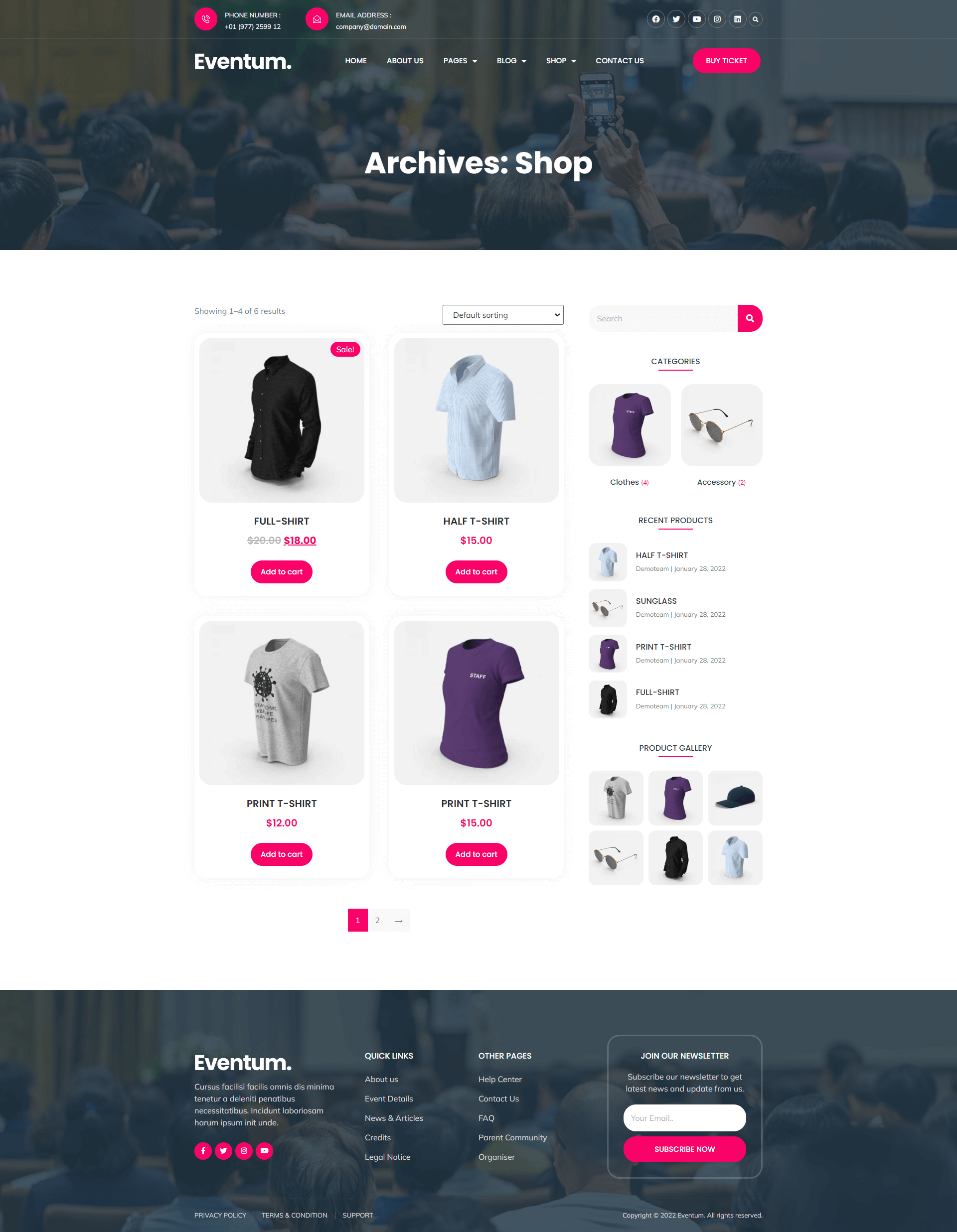Eventum – Event & Conference Figma Template by bosathemes | ThemeForest