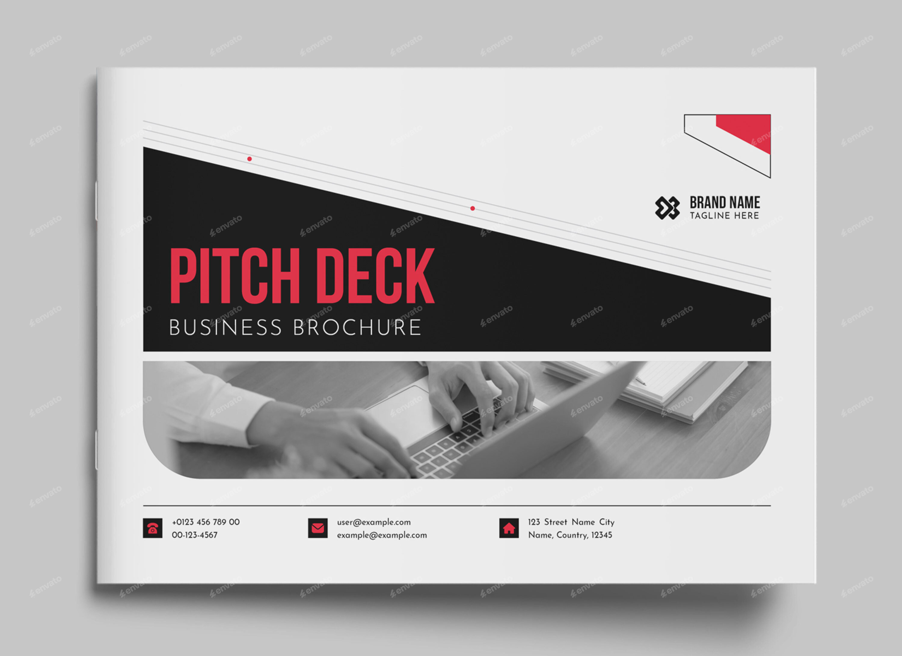Pitch Deck Brochure Design, Print Templates | GraphicRiver