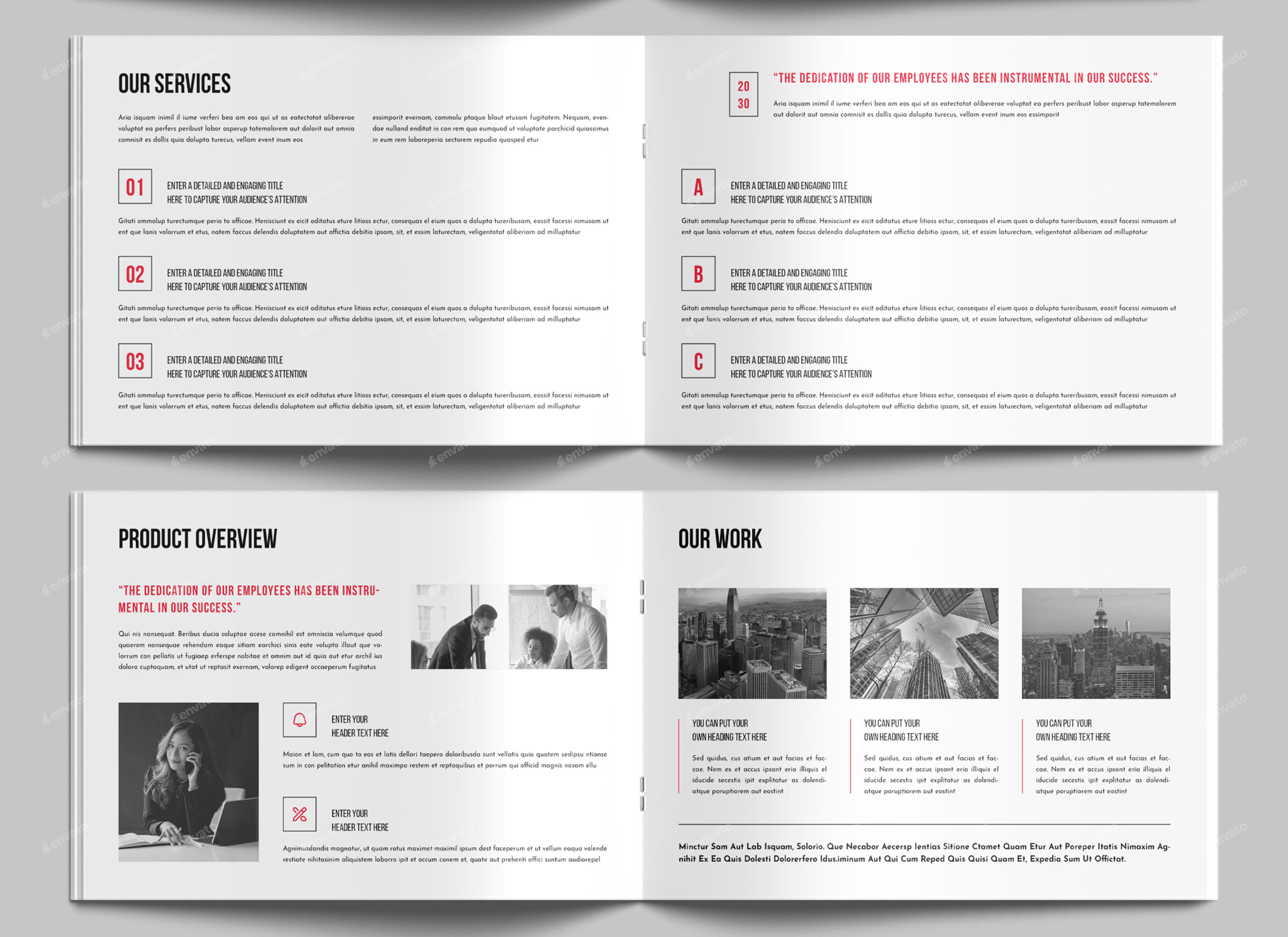 Pitch Deck Brochure Design, Print Templates | GraphicRiver