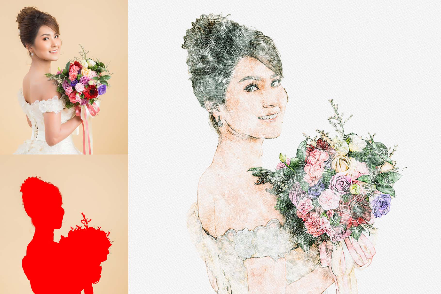 Color Pencil Drawing Action, Add-ons | GraphicRiver