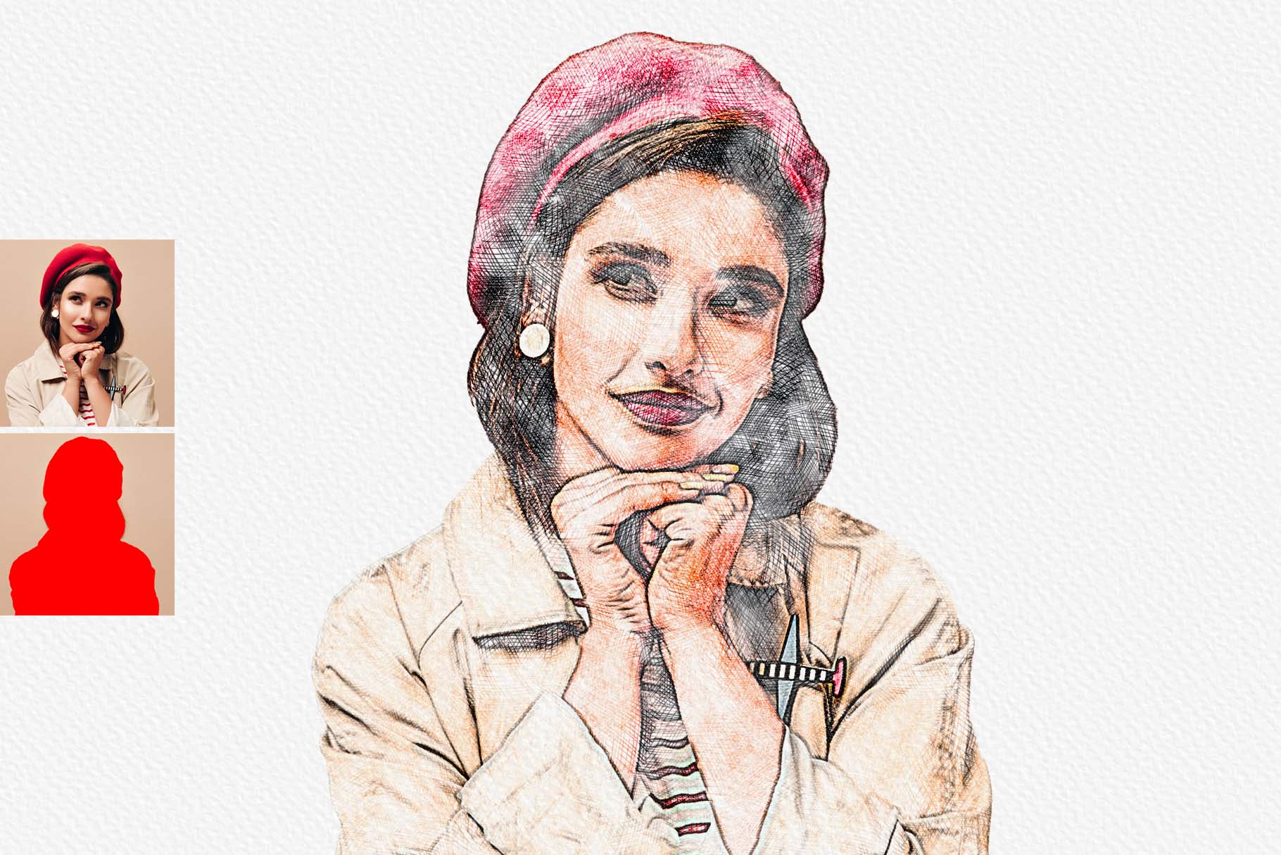 Color Pencil Drawing Action, Add-ons | GraphicRiver