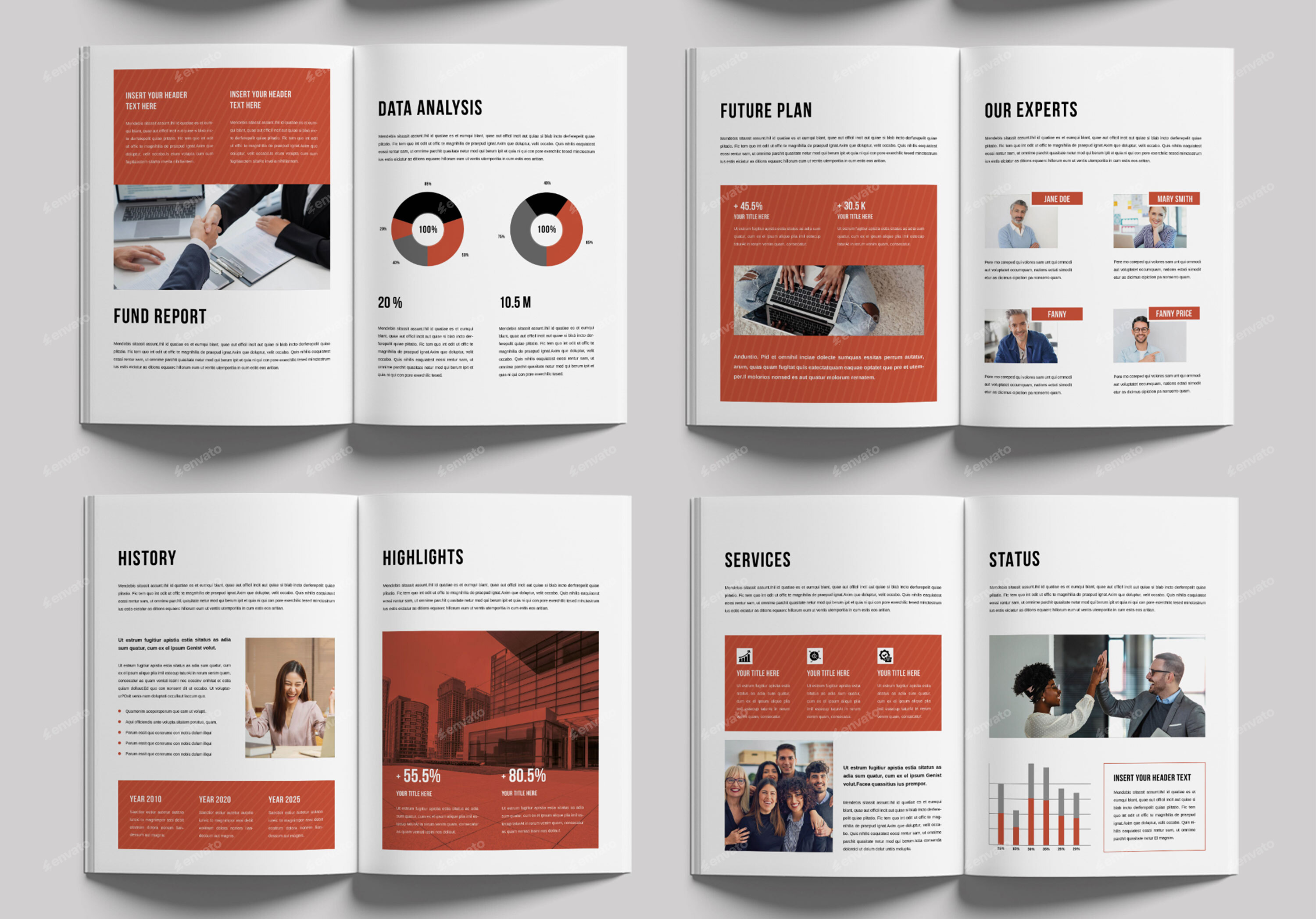 White Paper Layout Design Template, Print Templates | GraphicRiver