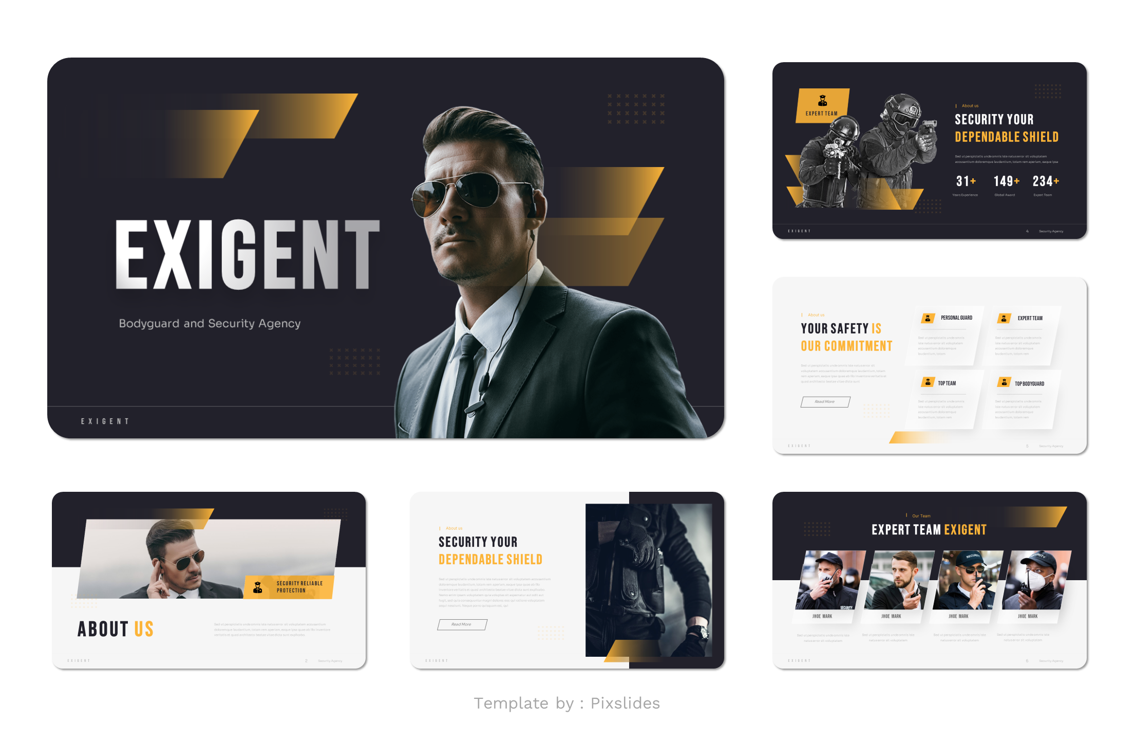 Exigent - Bodyguards & Security Agency Keynote Presentation ...