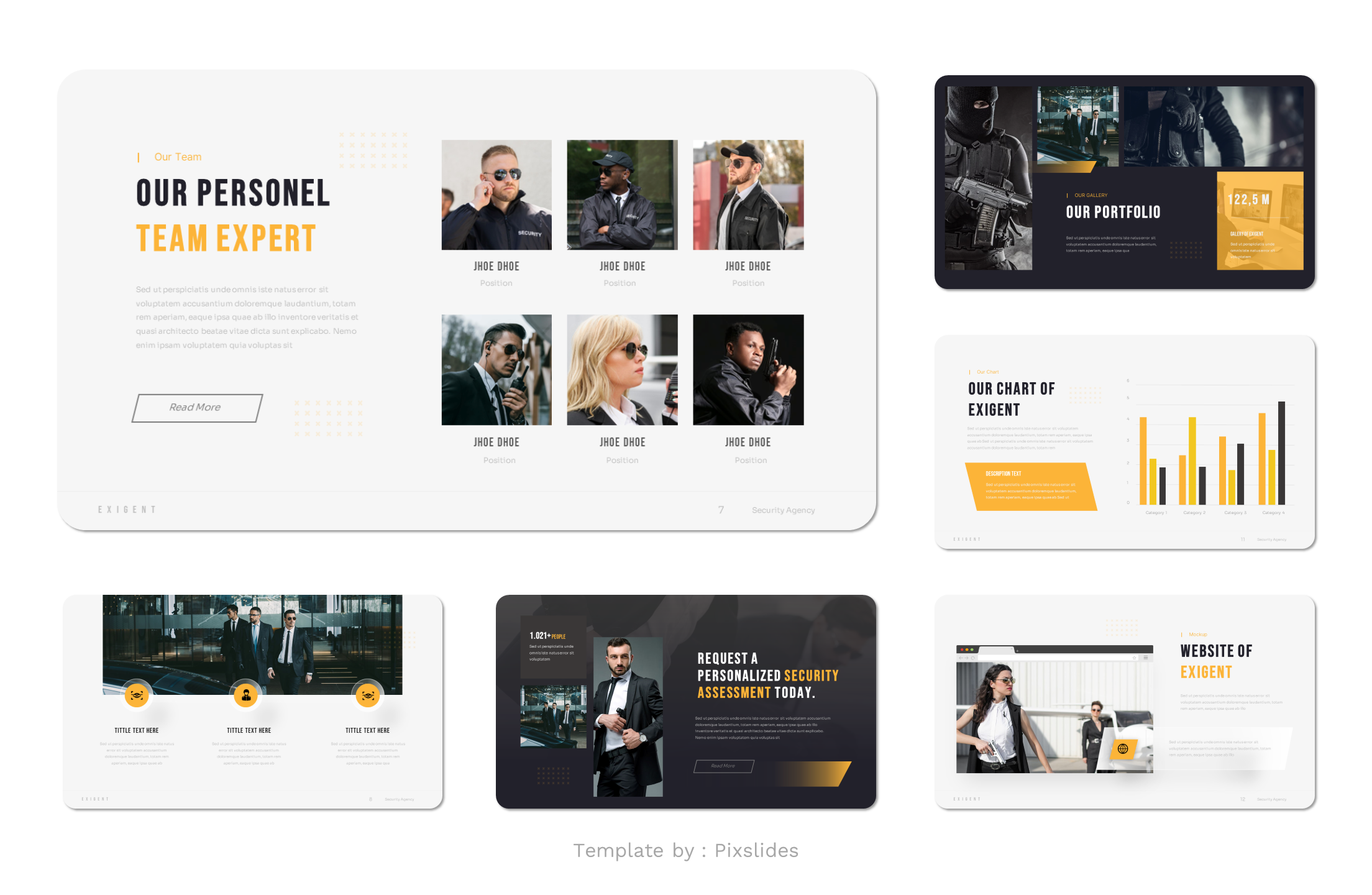 Exigent - Bodyguards & Security Agency Keynote Presentation ...