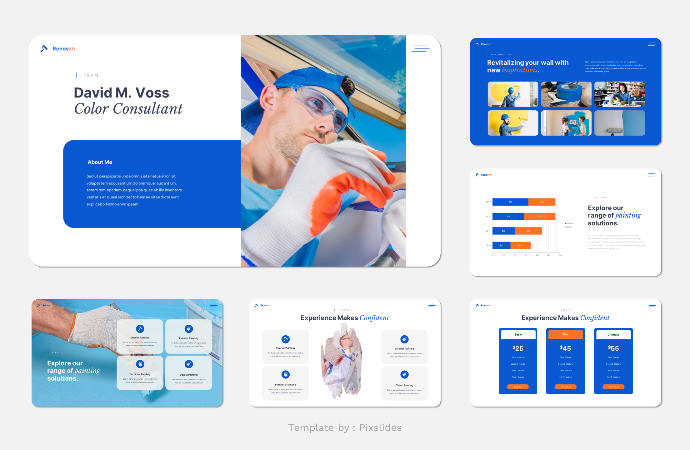 Renovart - Painting & Renovation PowerPoint Presentation Template ...