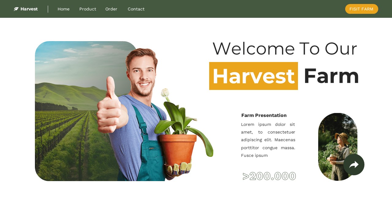 Harvest - Farm Powerpoint Templates, Presentation Templates | GraphicRiver