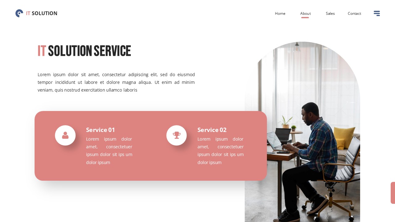 IT Solution - Technology Keynote Templates, Presentation Templates