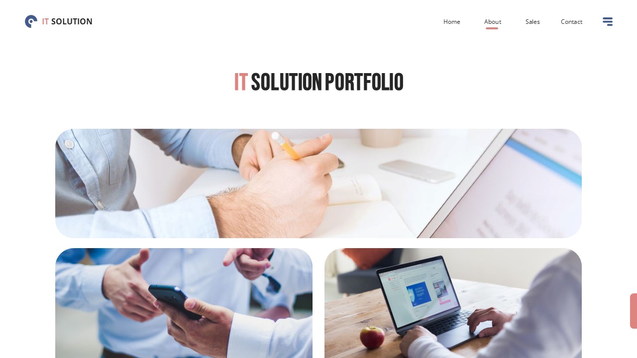 IT Solution - Technology Keynote Templates, Presentation Templates